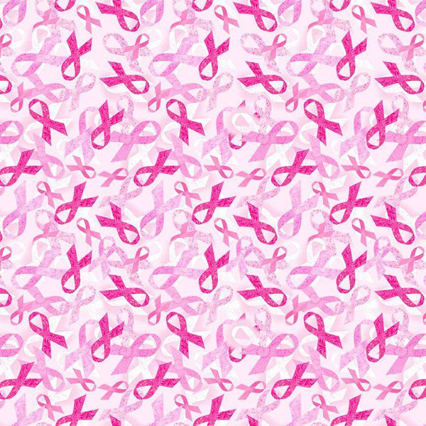 Breast Cancer CD2384 Pink - Pohlar Fabrics