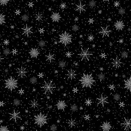Snowflake Allover - Pohlar Fabrics