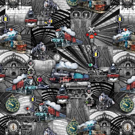 Full Steam Ahead - Pohlar Fabrics