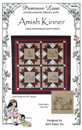 Amish Kinner Hand Embroidery - Pohlar Fabrics
