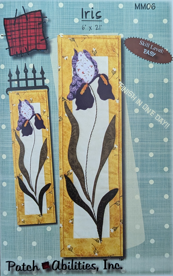 Iris With Hanger - Pohlar Fabrics