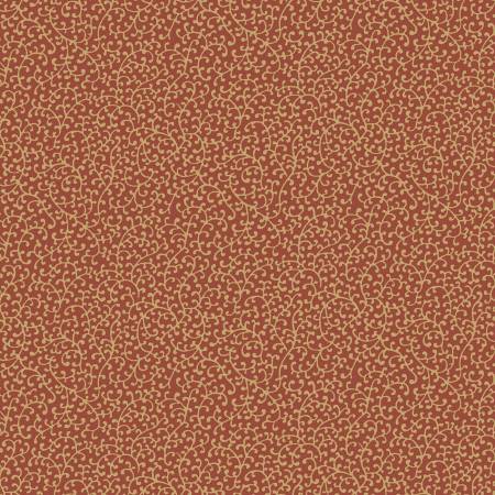 Scrap Happy Rust Tiny Viny R380894D-RUST - Pohlar Fabrics