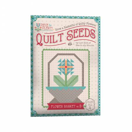 Lori Holt Piece & Plenty Quilt Seeds Flower Basket #3 - Pohlar Fabrics