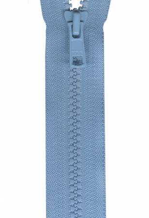Fastrak 1-Way Separating Sport Zipper 24in Comet Blue - Pohlar Fabrics